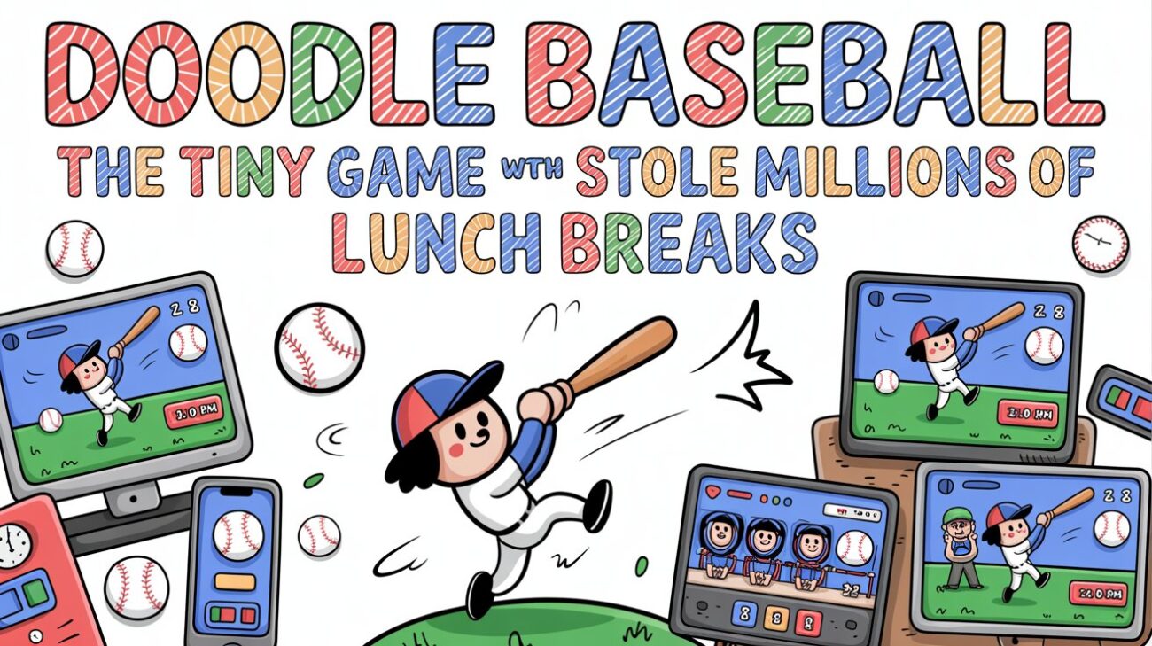 Doodle Baseball: The Tiny Game That Stole Millions of Lunch Breaks ...
